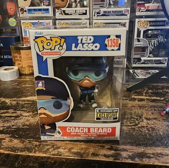 Funko | Other | Ted Lasso Coach Beard Funko Pop 358 | Poshmark